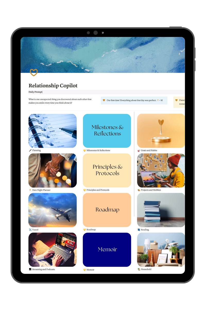 Relationship Co-Pilot - Your All-in-One Notion Template for Couples